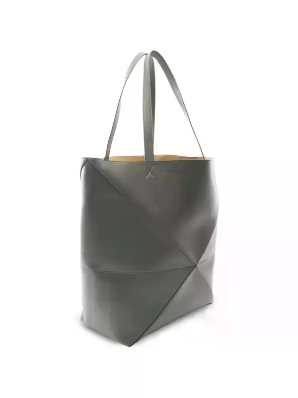 Loewe Puzzle Fold Tote Bag - Grey