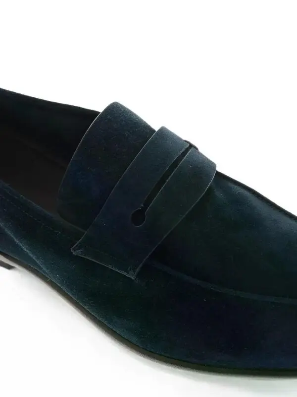 Zegna L'asola Suede Loafers