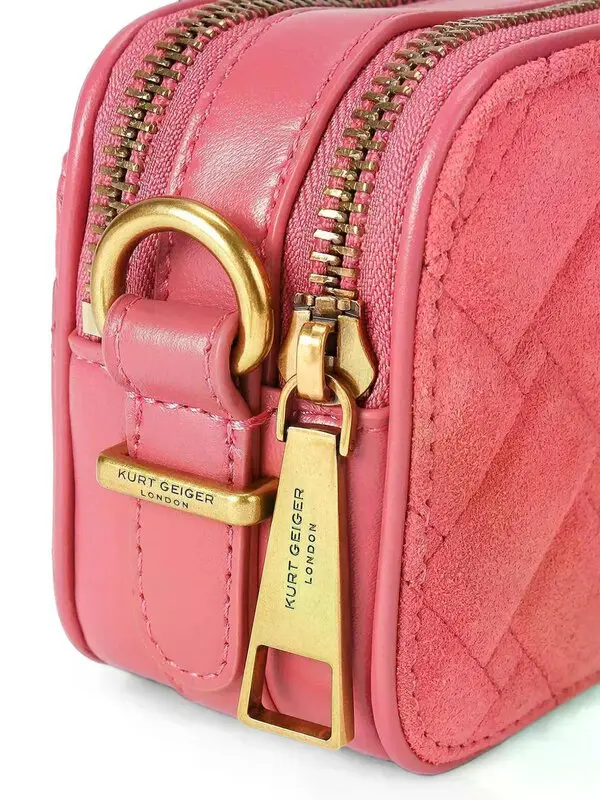 Kurt Geiger Eagle-plaque Woven Shoulder Bag