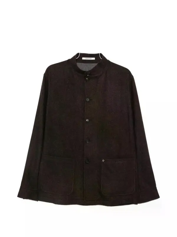 Tagliatore G-klein Button-up Mandarin-collar Jacket