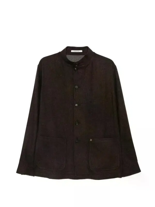Tagliatore G-klein Button-up Mandarin-collar Jacket
