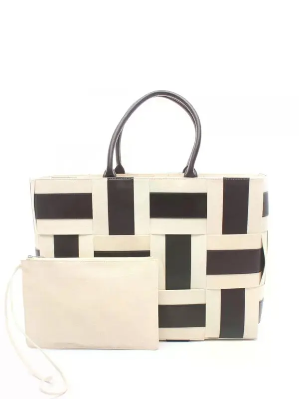 Bottega Veneta Large Arco Intrecciato Tote Bag - Neutrals