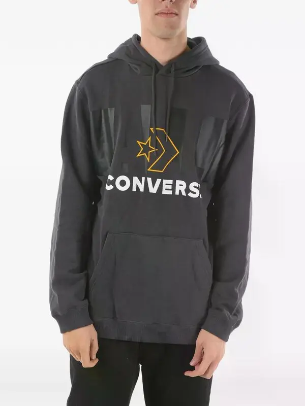 CONVERSE Logo-print Cotton Hoodie