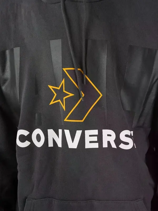 CONVERSE Logo-print Cotton Hoodie