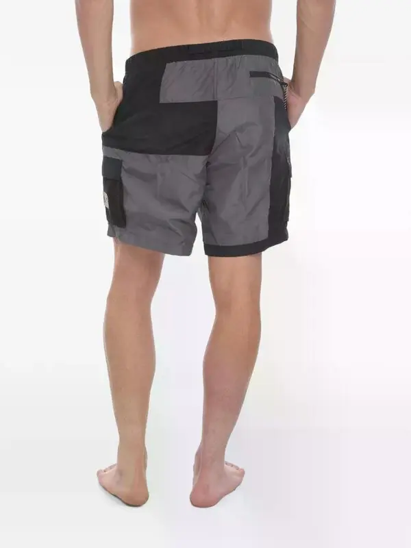 Nike Cargo-pocket Colour-block Swim Shorts