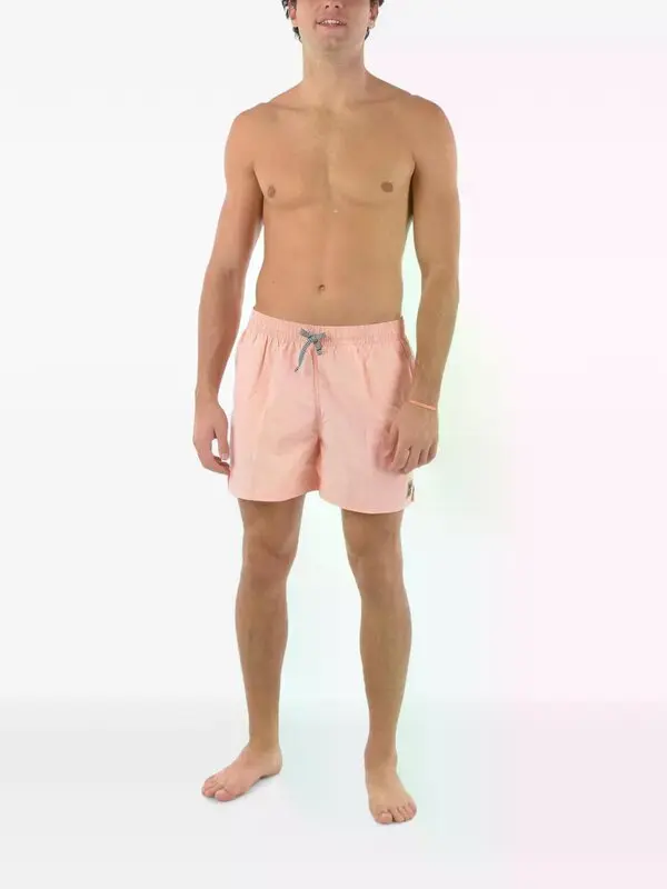 Nike Logo-patch Drawstring Swim Shorts