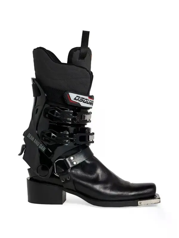 Dsquared2 Hed2o Buckle-fastening Boots - Black
