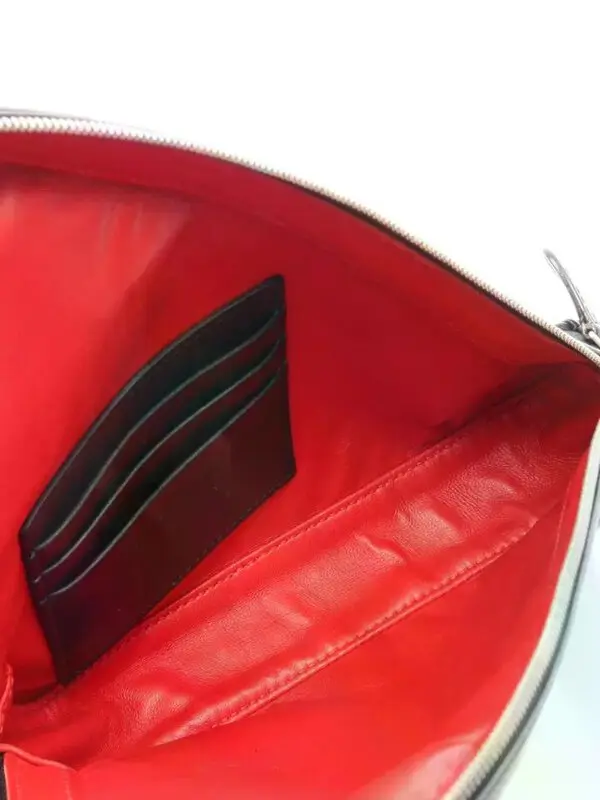 Balenciaga Triangle Clutch Bag - Black