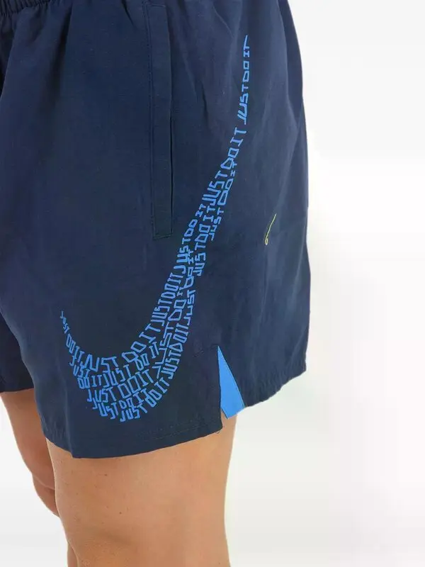 Nike Logo-print Drawstring Swim Shorts