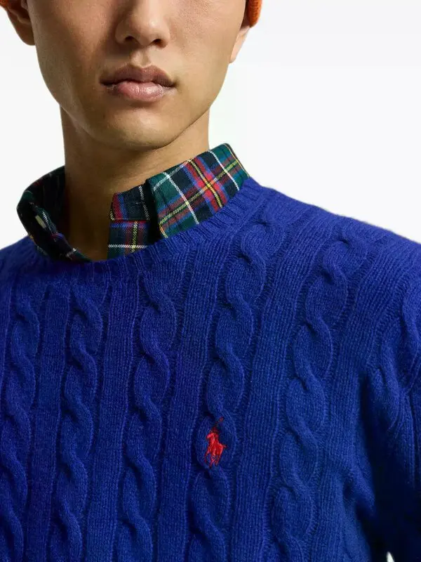 Polo Ralph Lauren Cable Knit Wool-cashmere Jumper
