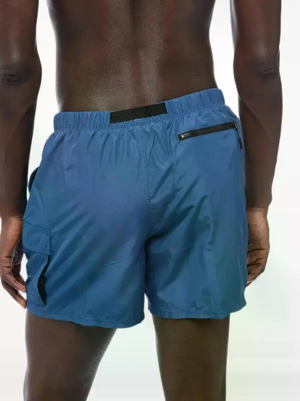 Nike Logo-print Belted Swim Shorts