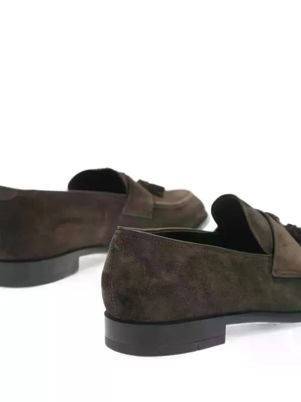 Zegna Suede Tassel Loafers