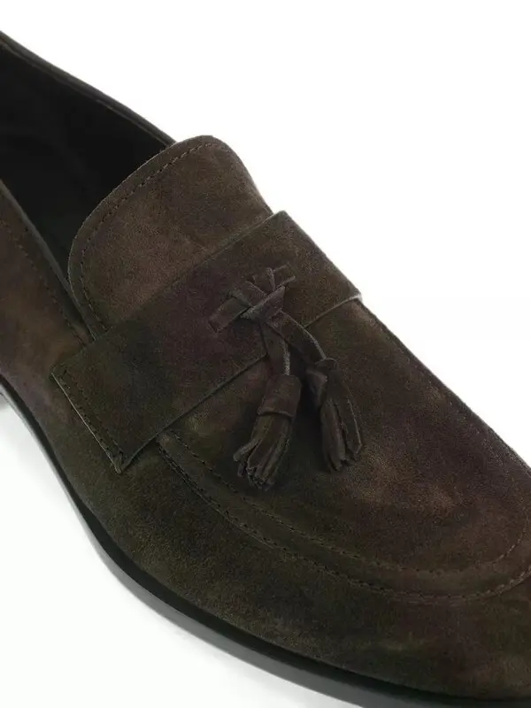 Zegna Suede Tassel Loafers