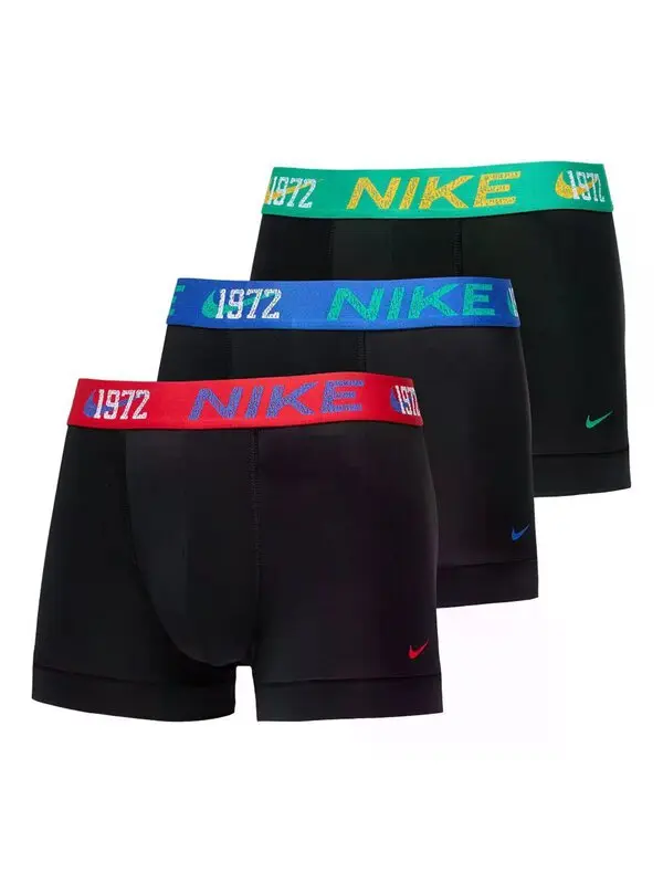 Nike Dri-fit Logo-waistband Boxers - Black