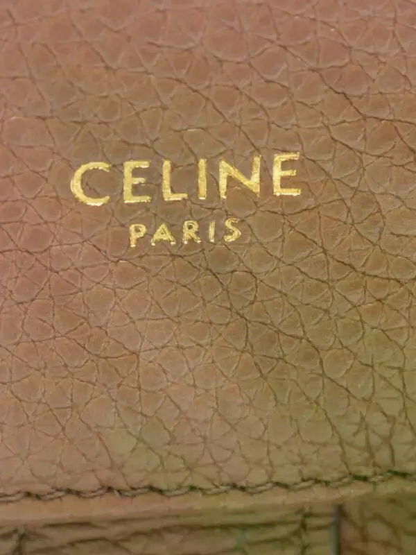 Celine 2000-2026 Small Cabas De France Leather Satchel