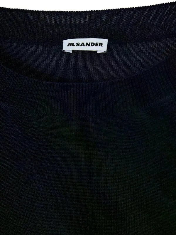 JIL SANDER Cashmere Blend Crew-neck Sweater