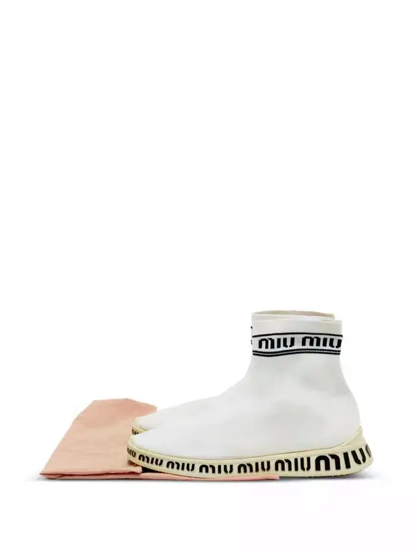 Miu Miu Knit Sock Sneakers