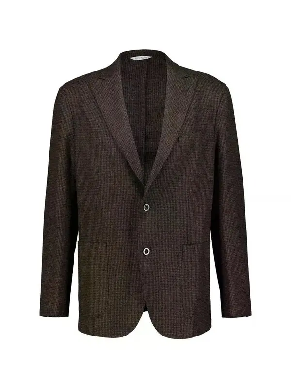 Boglioli Single-breasted Blazer - Brown