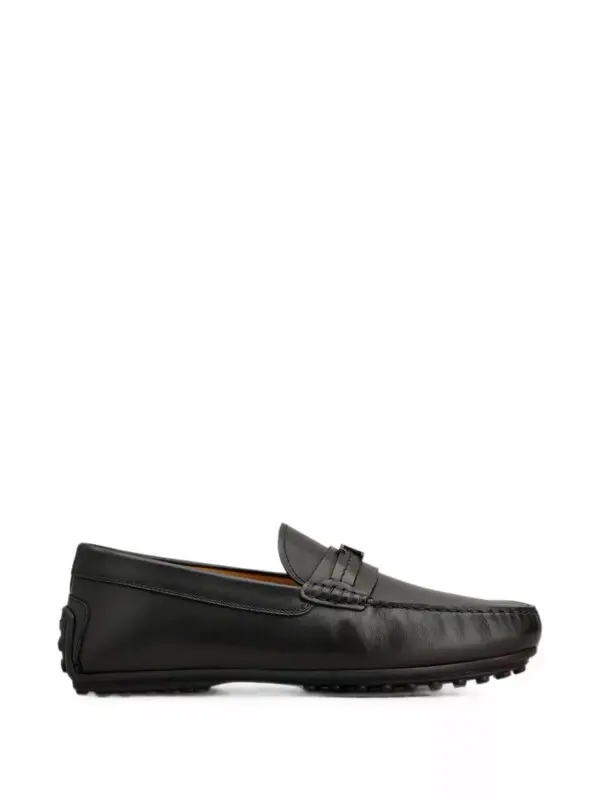 TOD'S City Gommino Loafers In Leather - Black