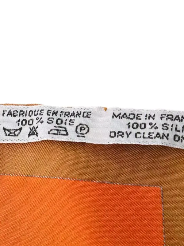 Hermès 2010s 90 Carré L'or Des Chefs Scarf