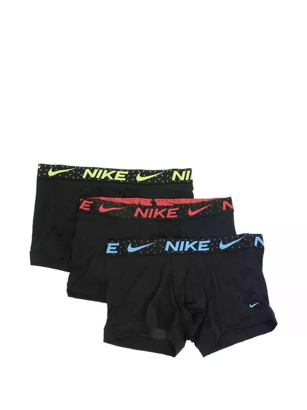 Nike Dri-fit Logo-waistband Boxers - Black