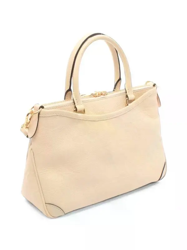 LOUIS VUITTON 2010s Monogram Empreinte Trianon Pm Tote Bag