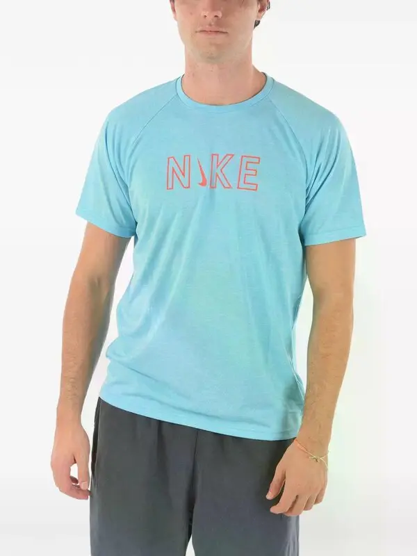 Nike Logo-print Raglan-sleeves T-shirt