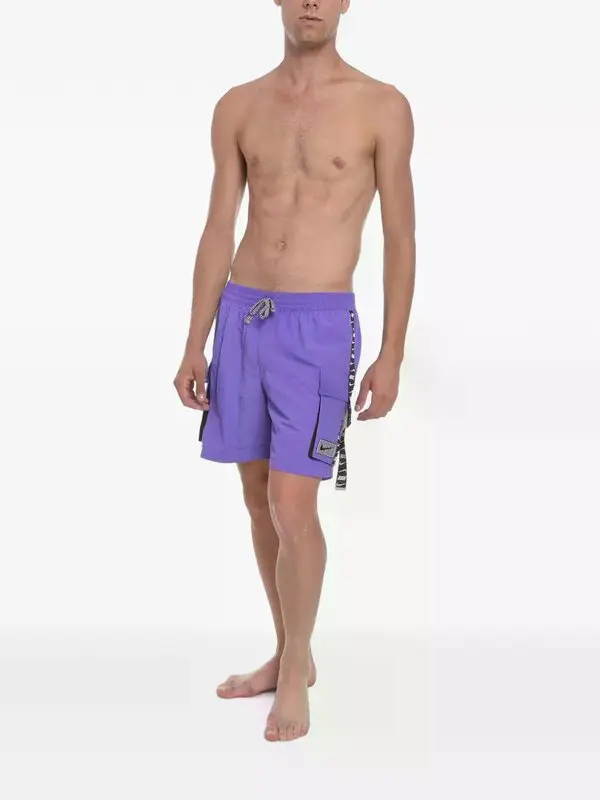Nike Cargo-pocket Swim Shorts - Purple