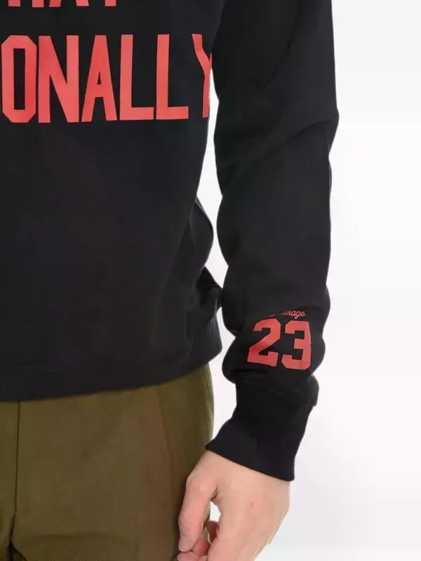 SCRIMMAGE Graphic-print Crew-neck Sweatshirt