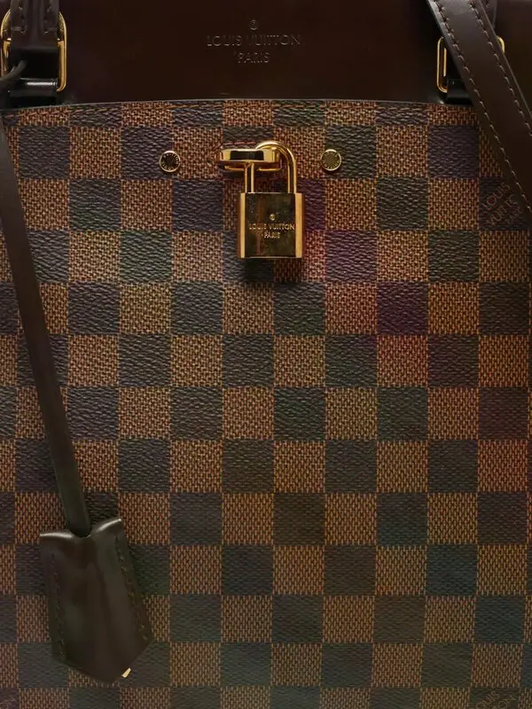 LOUIS VUITTON 2015 Rivoli Damier Ebene Tote Bag