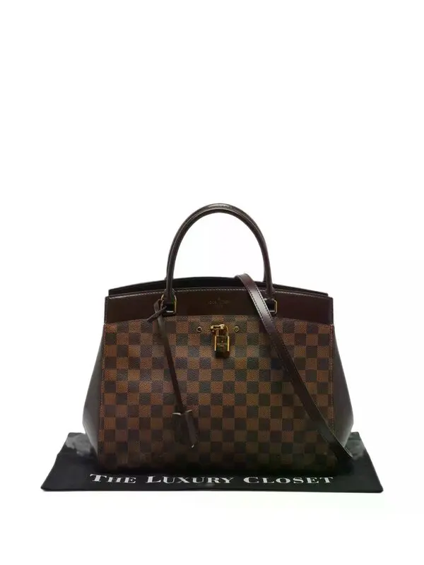 LOUIS VUITTON 2015 Rivoli Damier Ebene Tote Bag