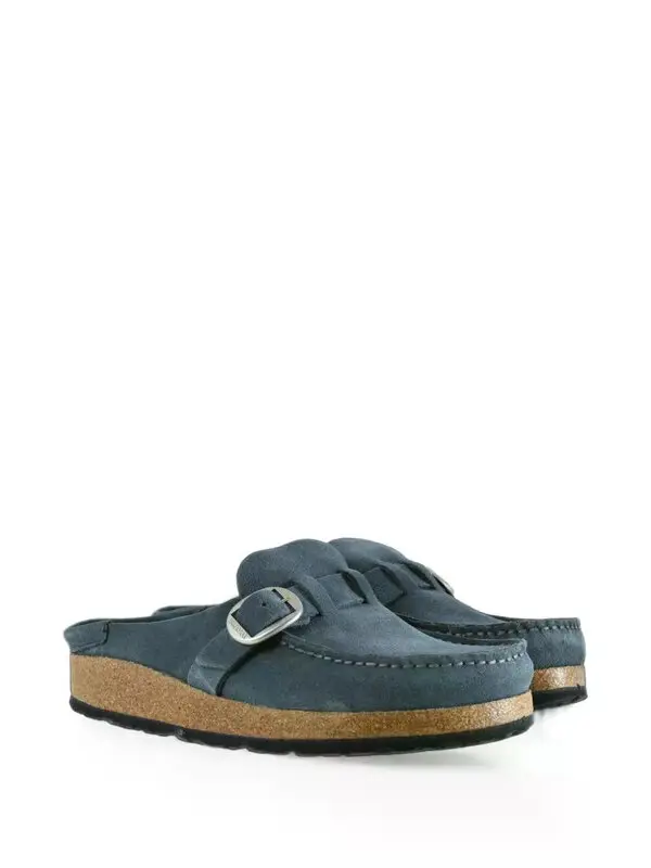 BIRKENSTOCK Buckley Suede Mules - Blue