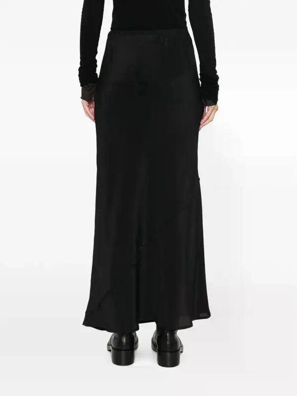 BASERANGE Asymmetric Panelled Midi Skirt