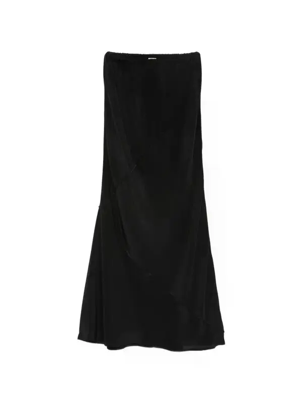 BASERANGE Asymmetric Panelled Midi Skirt