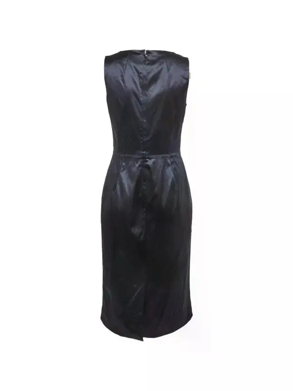 Dolce & Gabbana Satin Midi Dress