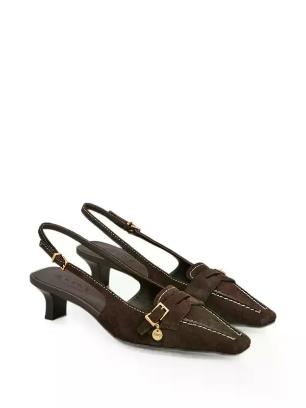 TOD'S Slingback Pumps In Suede