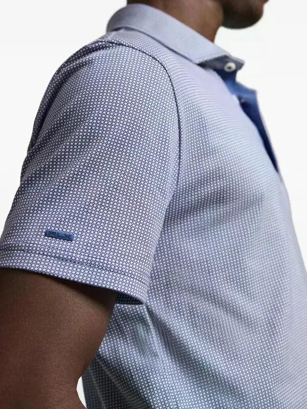 Rlx Ralph Lauren True-stay Printed Polo Shirt