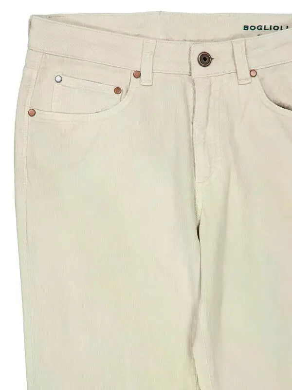 Boglioli Corduroy Straight-leg Trousers
