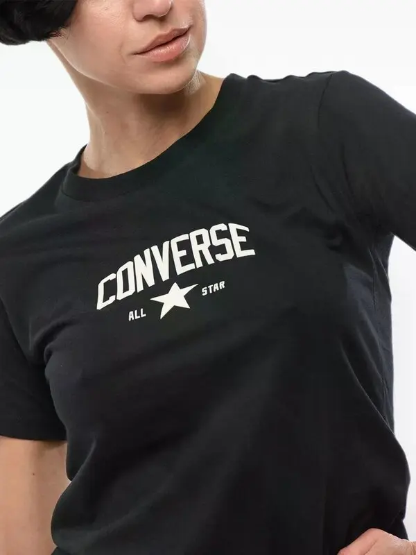 CONVERSE Logo-print Slim-fit T-shirt