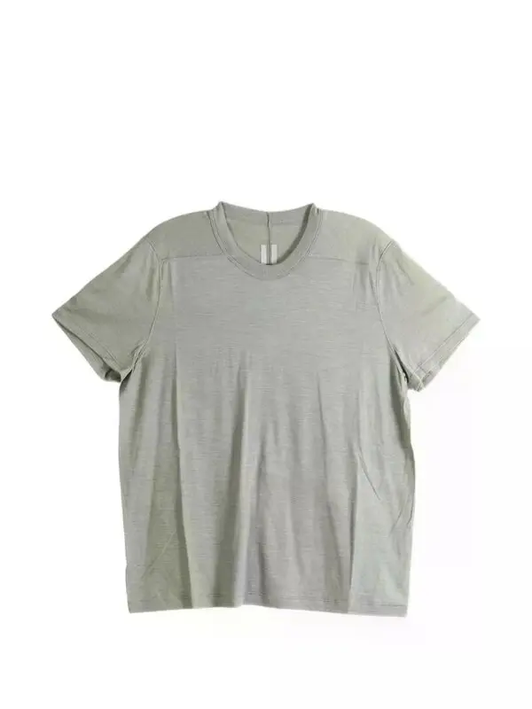Rick Owens Short Level Seam-detail T-shirt - Grey