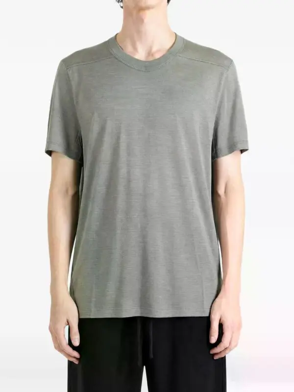 Rick Owens Short Level Seam-detail T-shirt