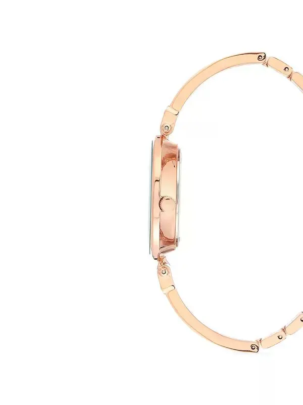 Anne Klein Diamond Bangle 34mm Watch