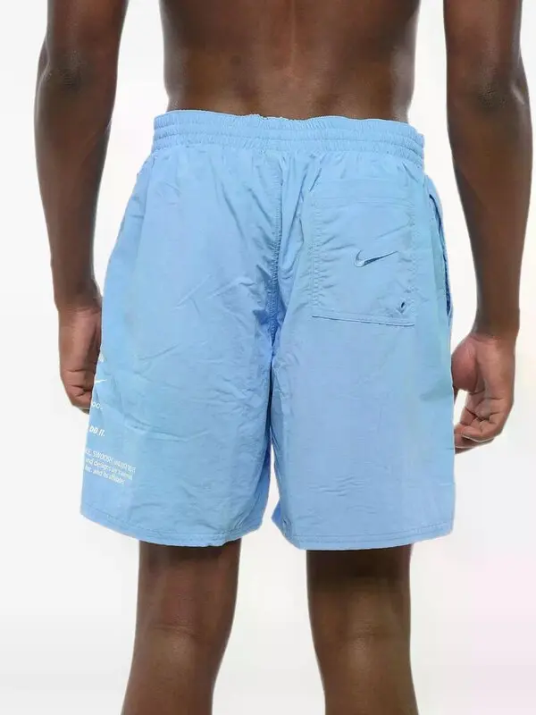 Nike Logo-print Drawstring Swim Shorts
