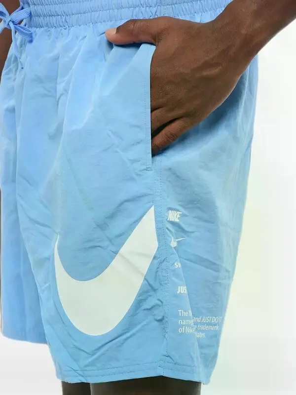 Nike Logo-print Drawstring Swim Shorts