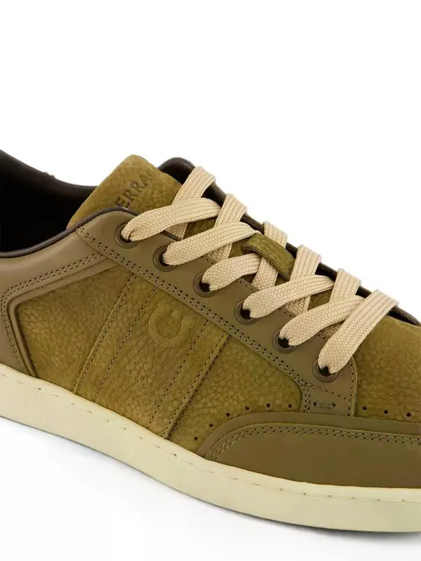 FERRAGAMO Low-top Sneakers With Signature