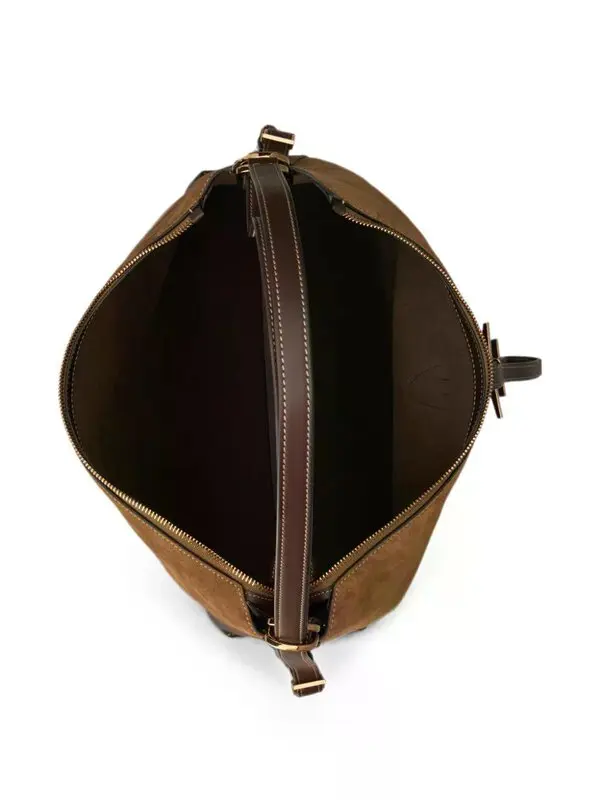 TOD'S T Timeless Shoulder Bag In Suede Medium