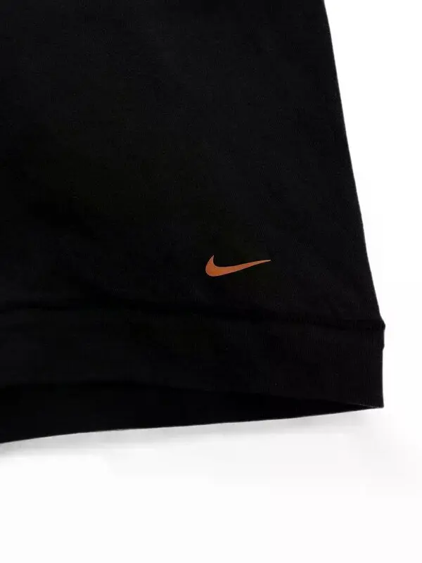 Nike Logo-waistband Set Of Three Boxer Briefs - Black