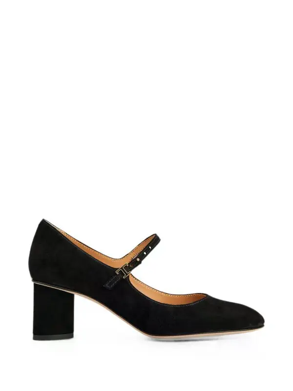 TOD'S T Timeless Mary Jane Pumps - Black
