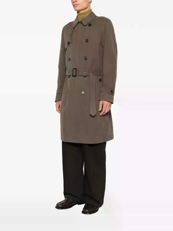 Herno Double-breasted Belted Coat