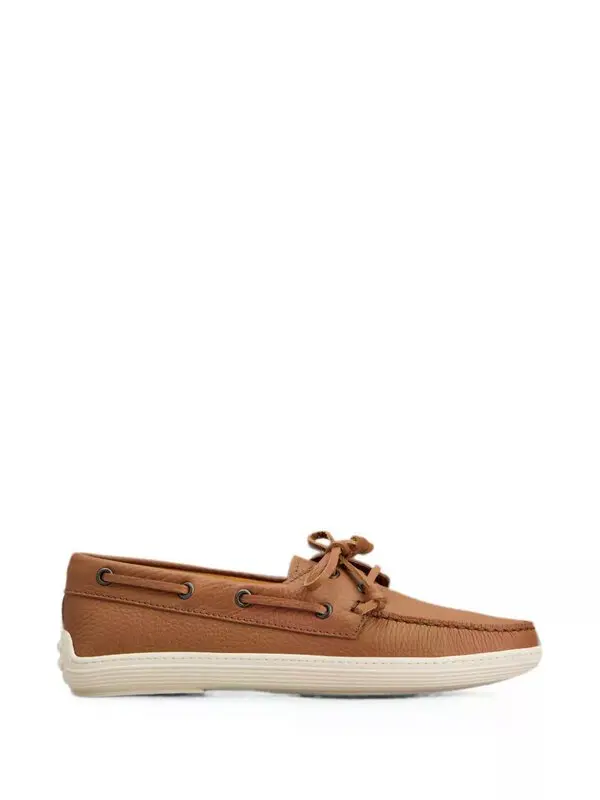 TOD'S Boat Shoes In Leather